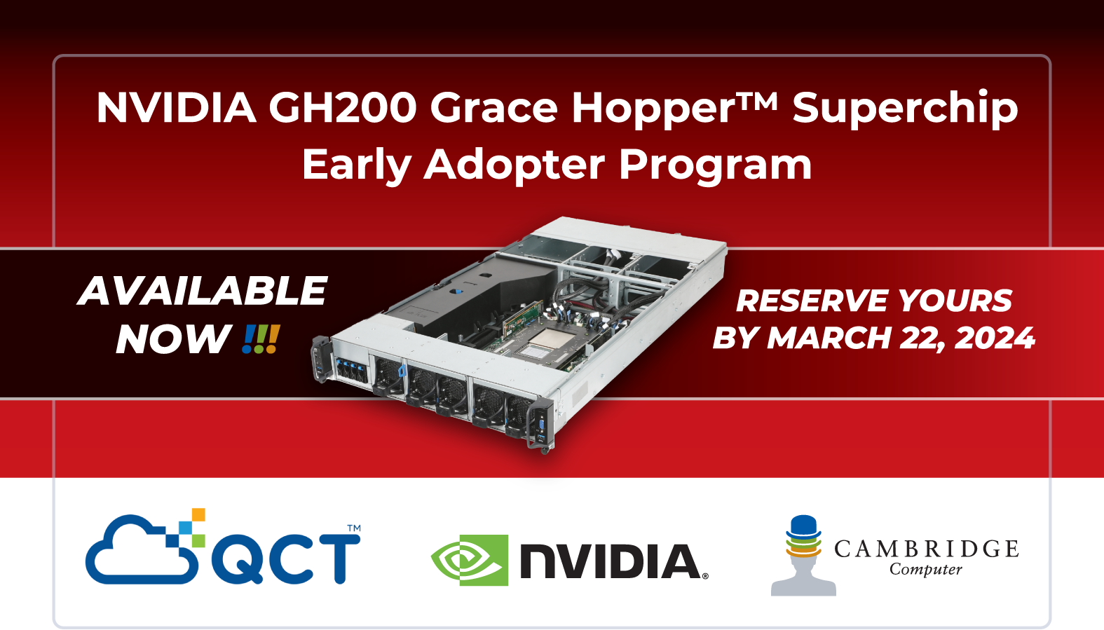 Grace Hopper GH200 Early Adopter Program | Cambridge Computer