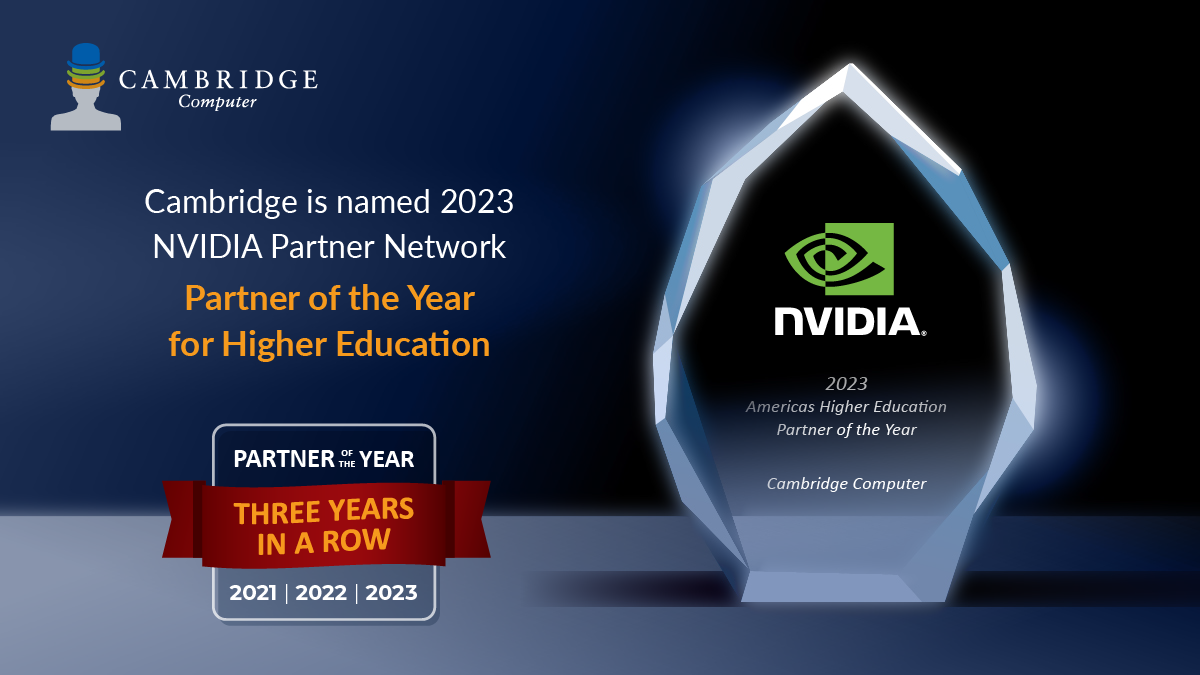 Cambridge Recognized as Top NVIDIA Higher Education Partner
