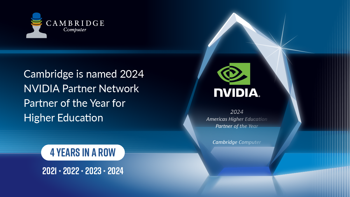 Cambridge Computer: Four-Time NVIDIA Higher Education Award